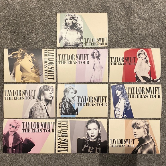 Other | Taylor Swift The Eras Tour Postcards 1 | Poshmark